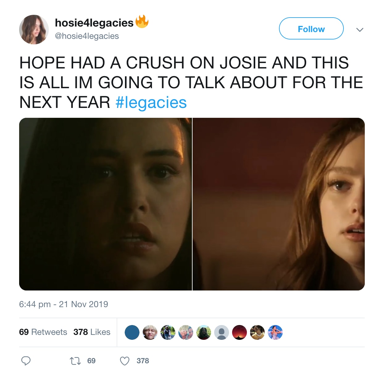 Legacies Fans Call for Hope and Josie Romance After Latest Twist - TV ...