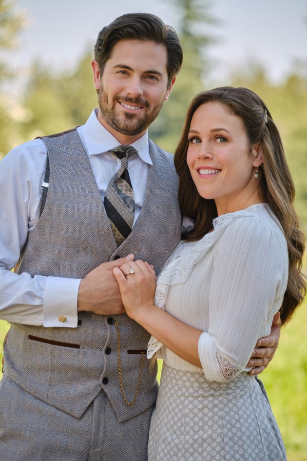 Lucas And Elizabeth Enjoy The Day When Calls The Heart Season 10