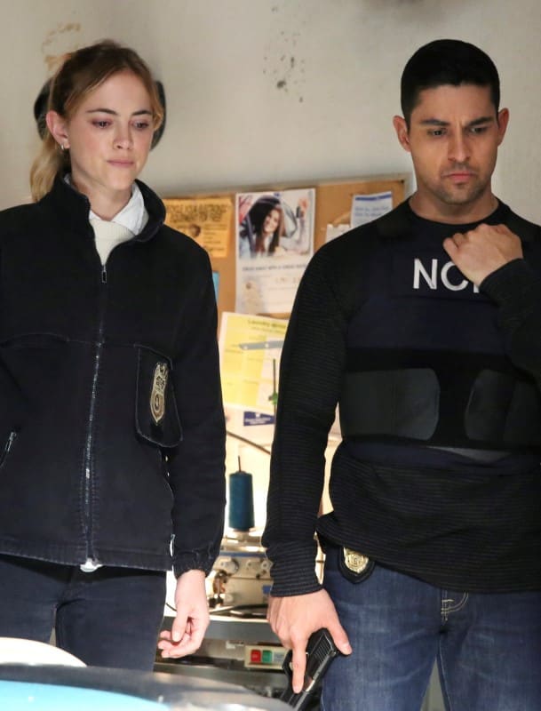 Ellie And Nick On The Scene Ncis Season 16 Episode 16 Tv Fanatic