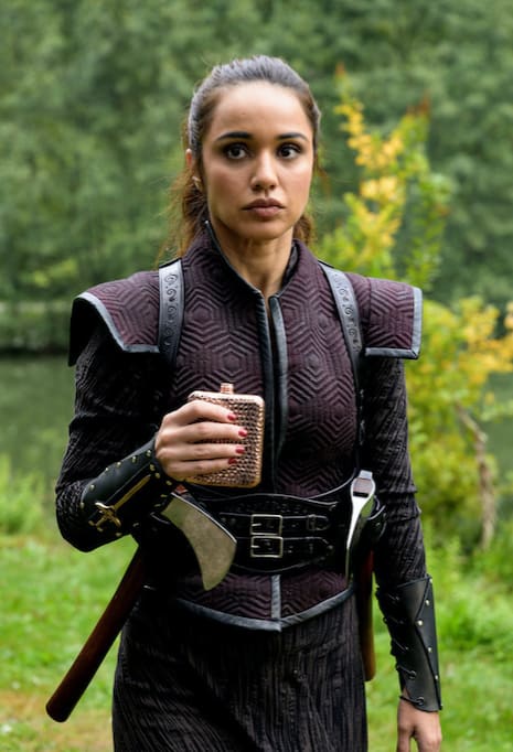 Margo with a flask - The Magicians Season 5 Episode 8 - TV Fanatic