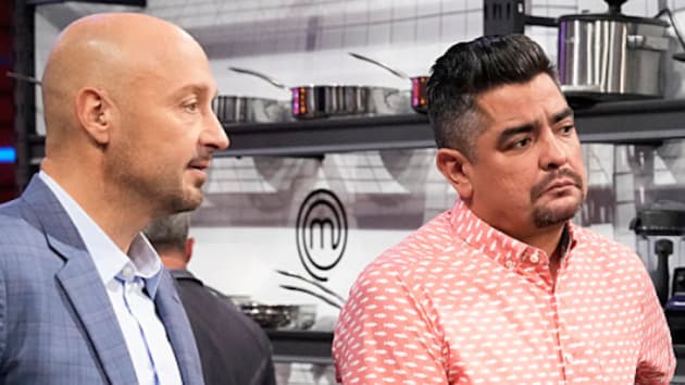 Judges Joe Bastianich and Aarón Sánchez - MasterChef - TV Fanatic