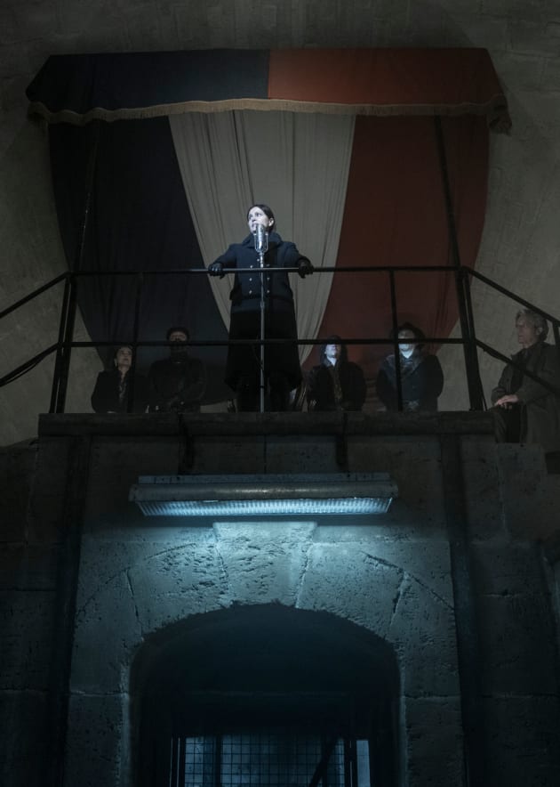 Genet's Speech to the Crowd - The Walking Dead: Daryl Dixon Season 1 ...