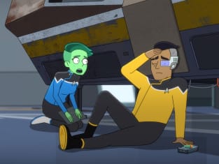 Nah, then we’d both be gone. Sometimes, it’s better to grow. - TV Fanatic