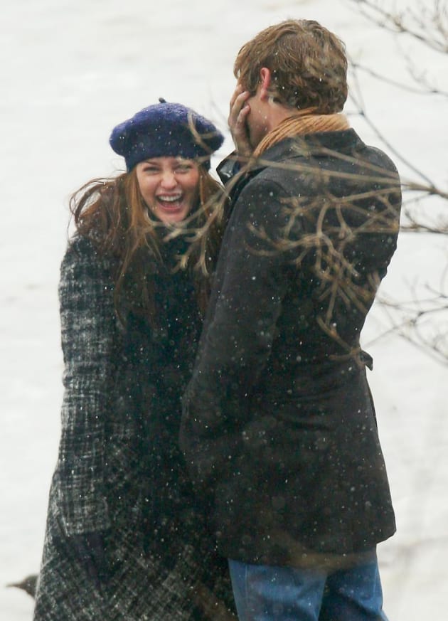 Gossip Girl Spoilers Nate And Blair Kissing Tv Fanatic