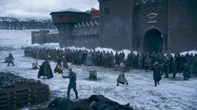 Game Of Thrones Episode 4 Photos The March To Kings Landing Begins