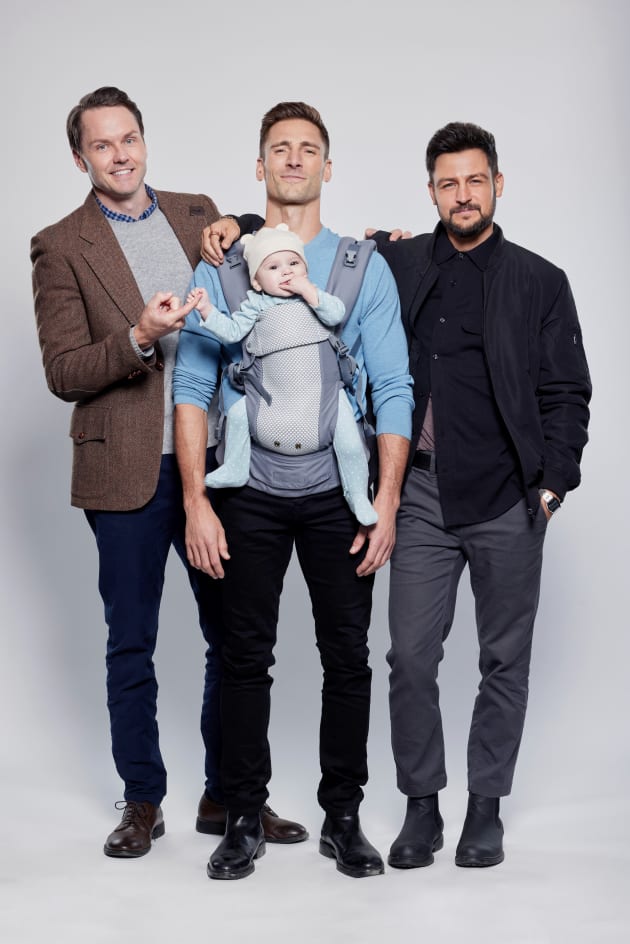 Andrew Walker, Tyler Hynes, and Paul Campbell Talk Three Wise Men and a ...